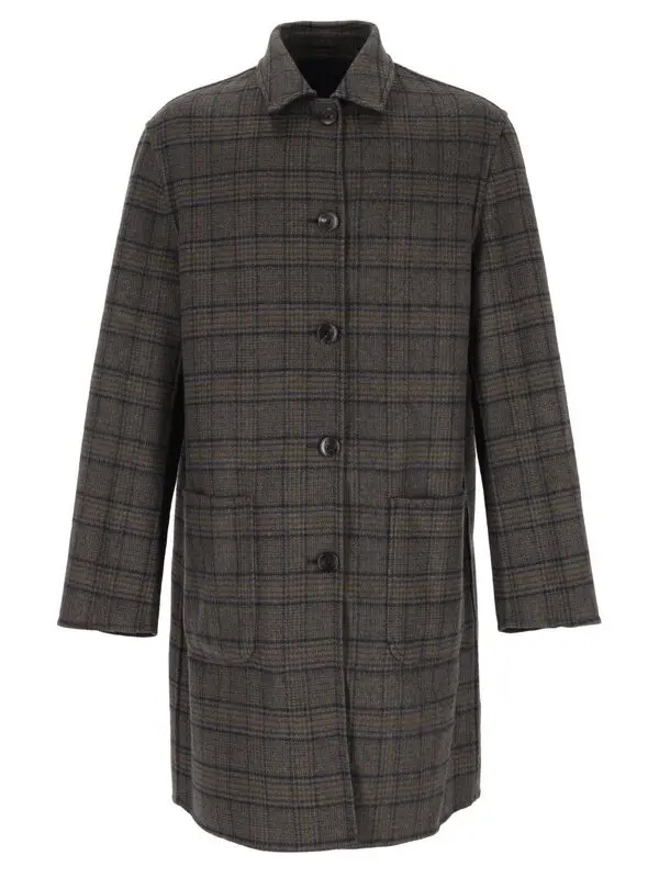 Etro Soho Reversible Coat - Blue