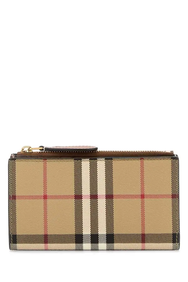 Burberry Printed Canvas Wallet