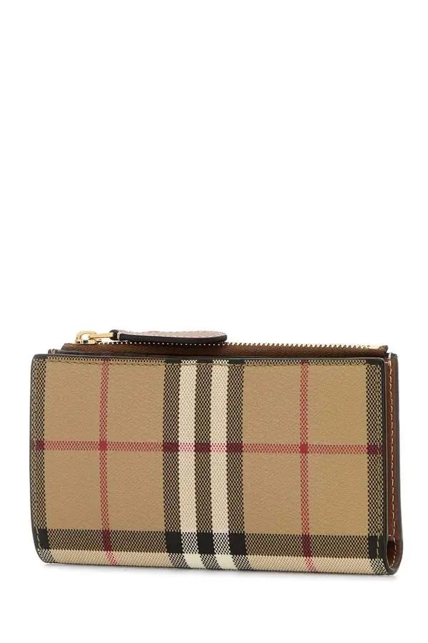Burberry Printed Canvas Wallet