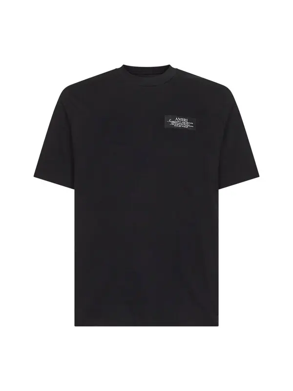 Amiri Black Jersey Spirit T-shirt