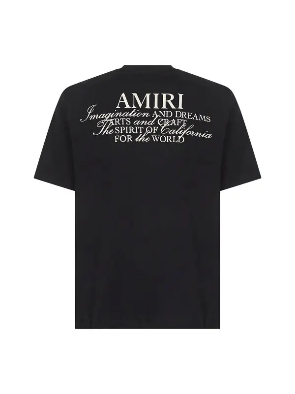 Amiri Black Jersey Spirit T-shirt