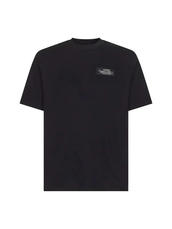 Amiri Black Jersey Spirit T-shirt - Multicolor