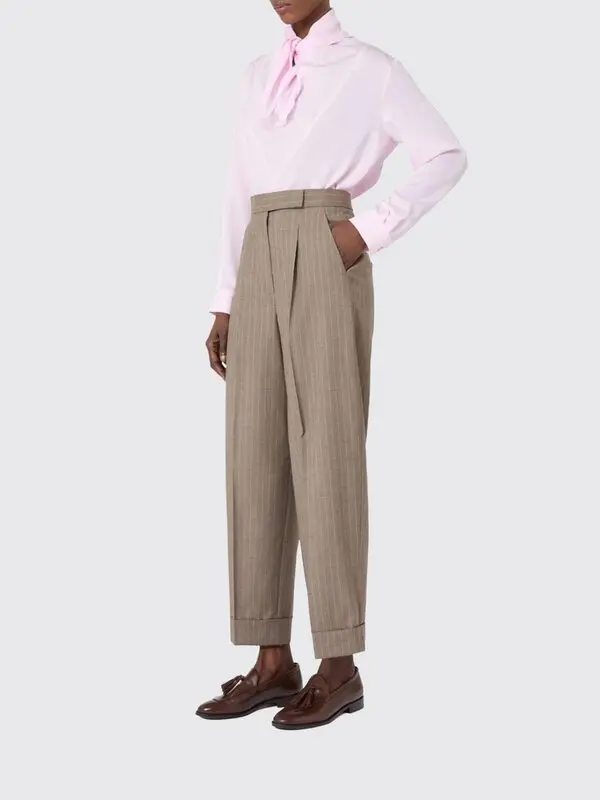 Max Mara Badia Silk Blouse - Pink