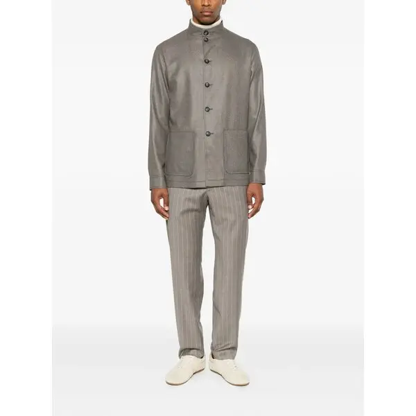 Tagliatore Grey Trousers Tailored Trousers
