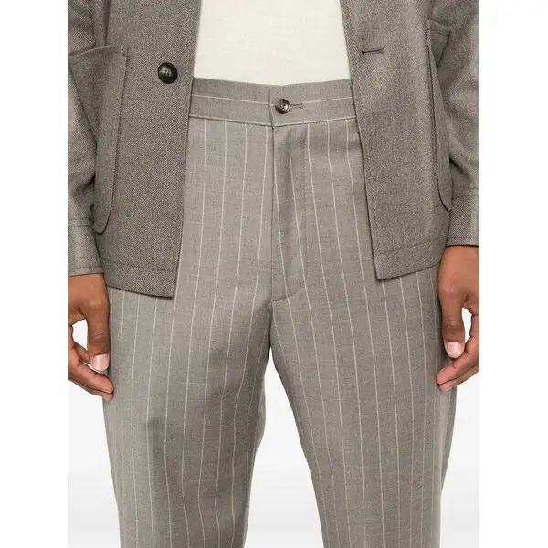 Tagliatore Grey Trousers Tailored Trousers