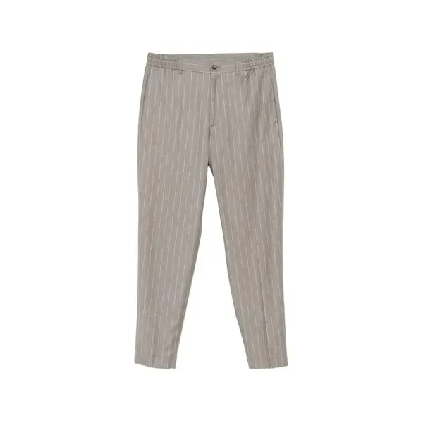 Tagliatore Grey Trousers Tailored Trousers - Gray