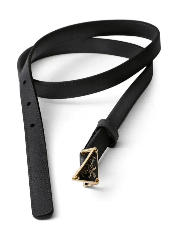 Prada Leather Belt - Black