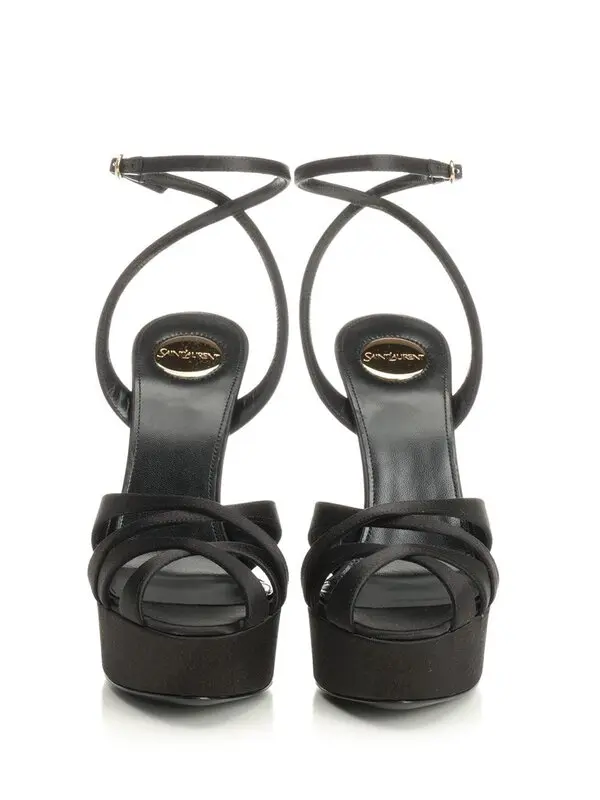 Saint Laurent Chandelle Sandals - Black