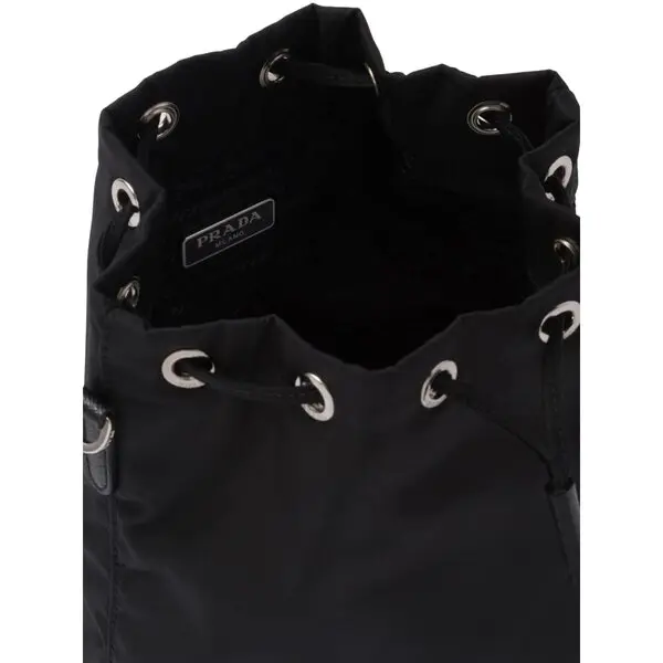 Prada Recycled Polyamide Makeup Bag - Black