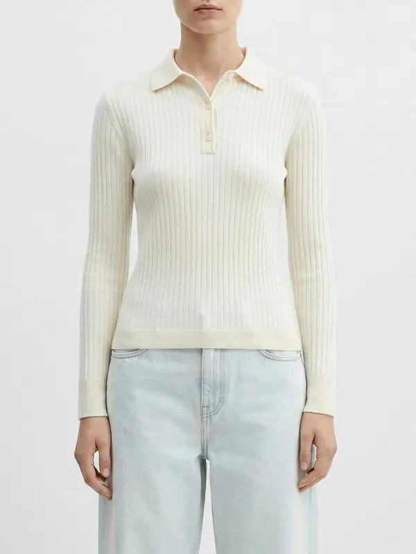 Max Mara Cashmere And Silk Polo - Nude