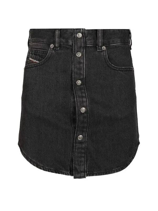 DIESEL® De-ard Miniskirt - Black