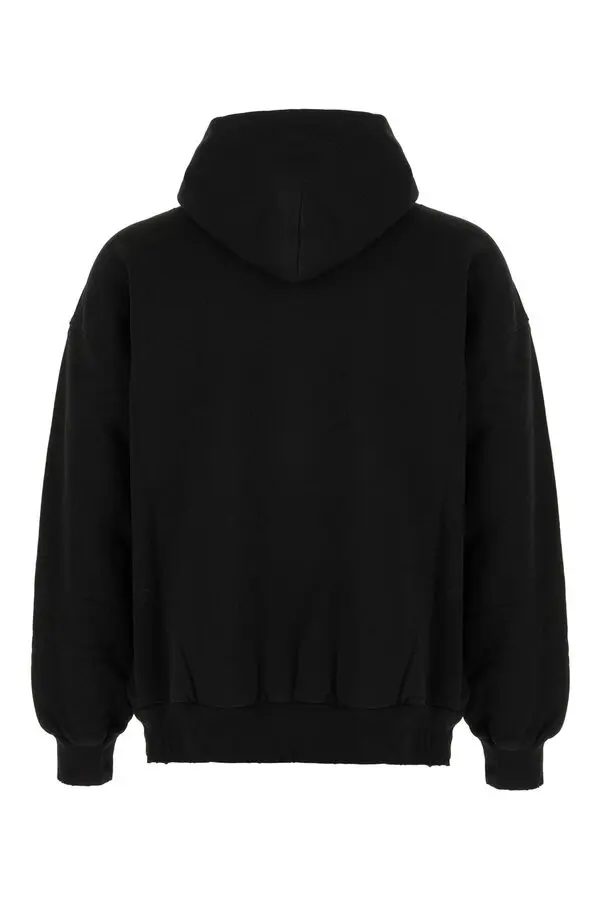 Balenciaga Printed Hooded Sweatshirt - Multicolor