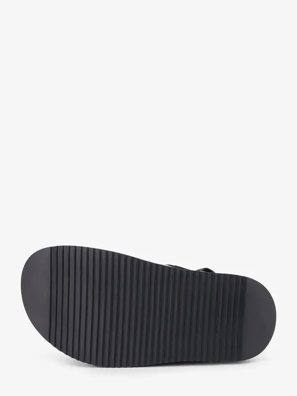 Rick Owens Padded Megalace Platform Leather Sandals - Multicolor
