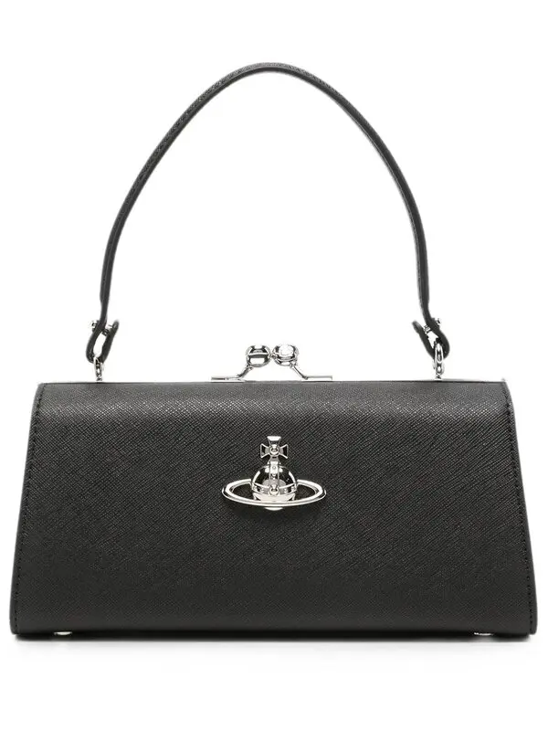 VIVIENNE WESTWOOD Extra Large Doll Frame Purse - Black
