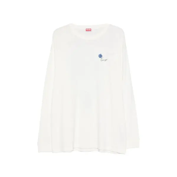 Kenzo Floral Print Cotton Jumper
