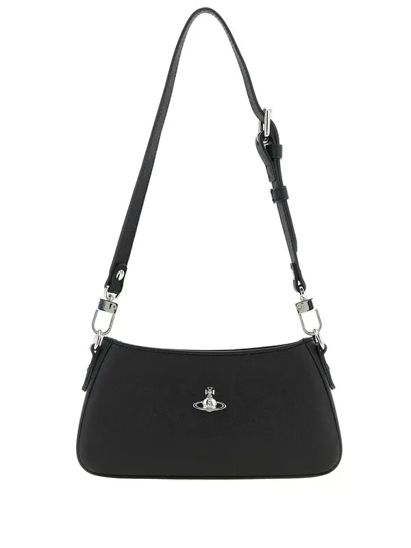 VIVIENNE WESTWOOD Tasha Shoulder Phone Bag - Black