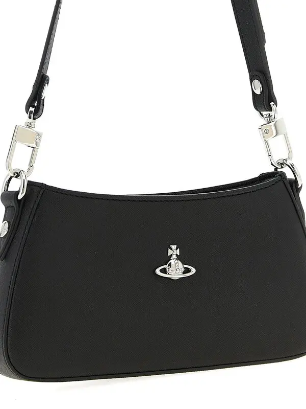 VIVIENNE WESTWOOD Tasha Shoulder Phone Bag - Black