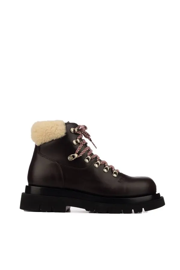 Bottega Veneta Lace Up Ankle Boots - Multicolor