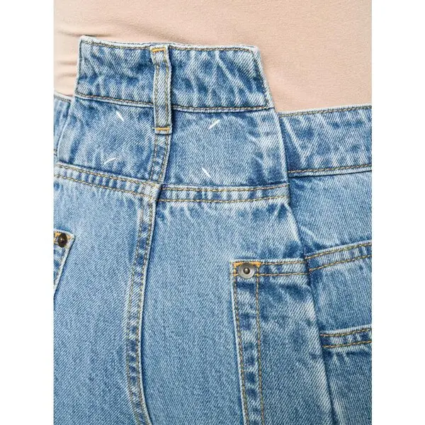 MAISON MARGIELA Denim Wide-leg Jeans - Blue