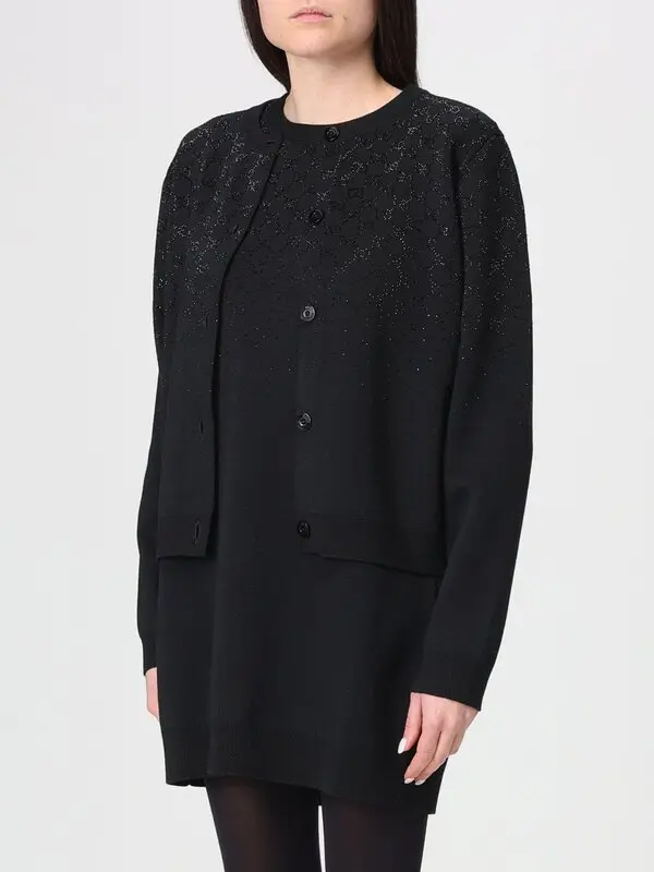 Gucci Wool Cardigan - Black