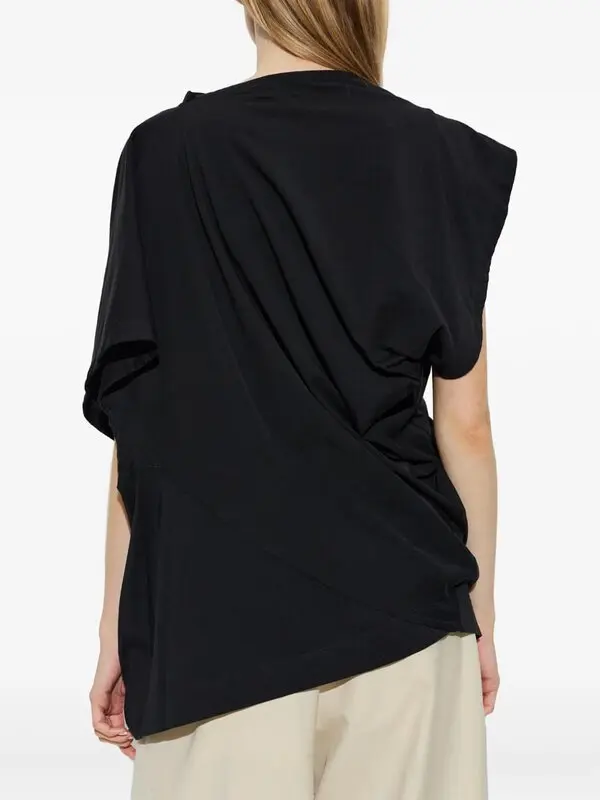 VIVIENNE WESTWOOD Oversized Hebo Top - Black