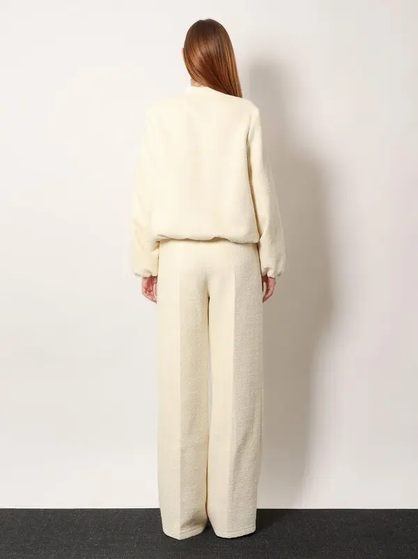 Gucci Cotton Blend Trousers With Checked Pattern