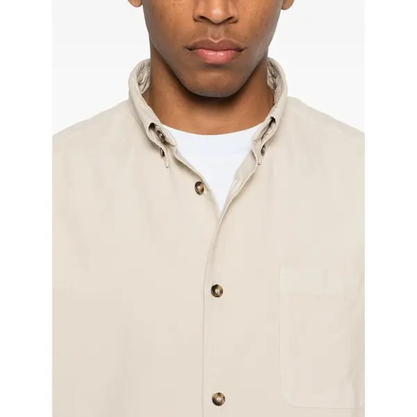 A.p.c. Neutrals Shirts - Cream