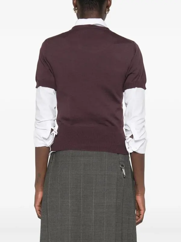VIVIENNE WESTWOOD Bea Wool Top - Brown