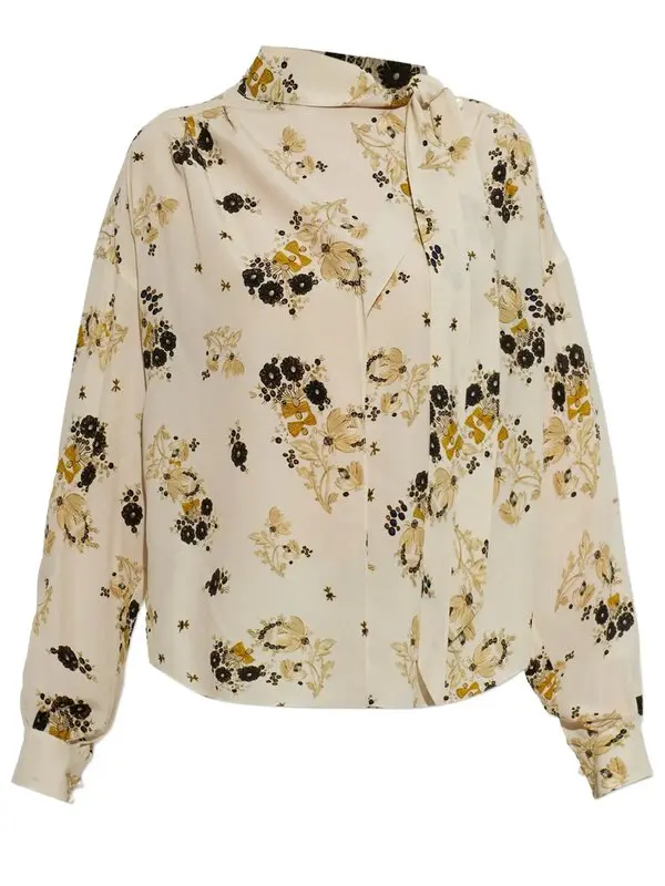 Isabel Marant Étoile Fedry Printed Silk Blouse