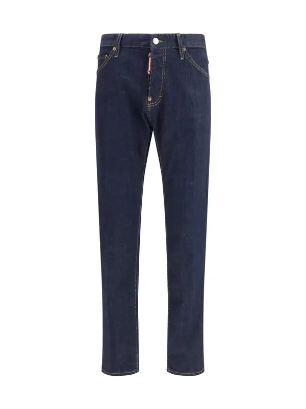 Dsquared2 Long Stretch Cotton Jeans