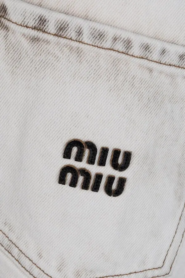 Miu Miu Denim Shorts - Multicolor