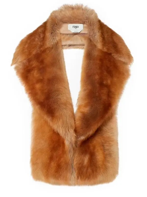 Fendi Shearling Scarf - Multicolor