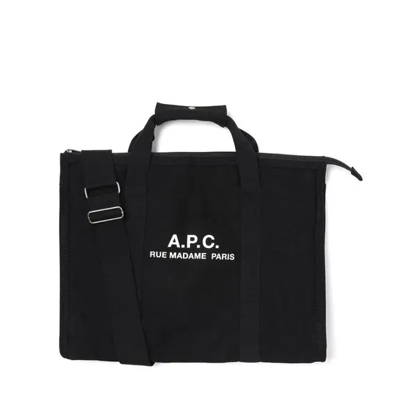 A.p.c. Tote Bags - Black