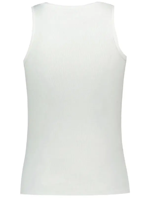 VIVIENNE WESTWOOD Ribbed Tank Top - White