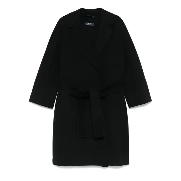 Max Mara Coats Double Breasted & Peacoats - Black