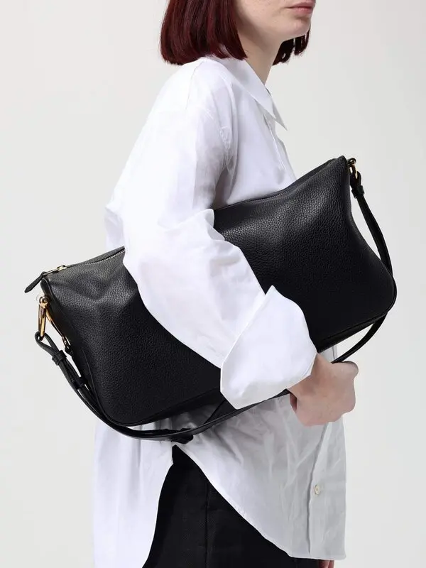 Gucci Half Horsebit Grained Leather Bag
