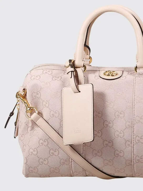 Gucci Ophidia Canvas Bag With Gg Jacquard Monogram