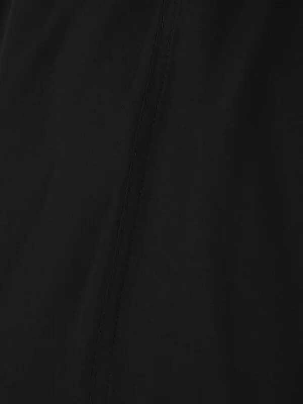 TOM FORD Logo-waistband Silk Shorts - Black
