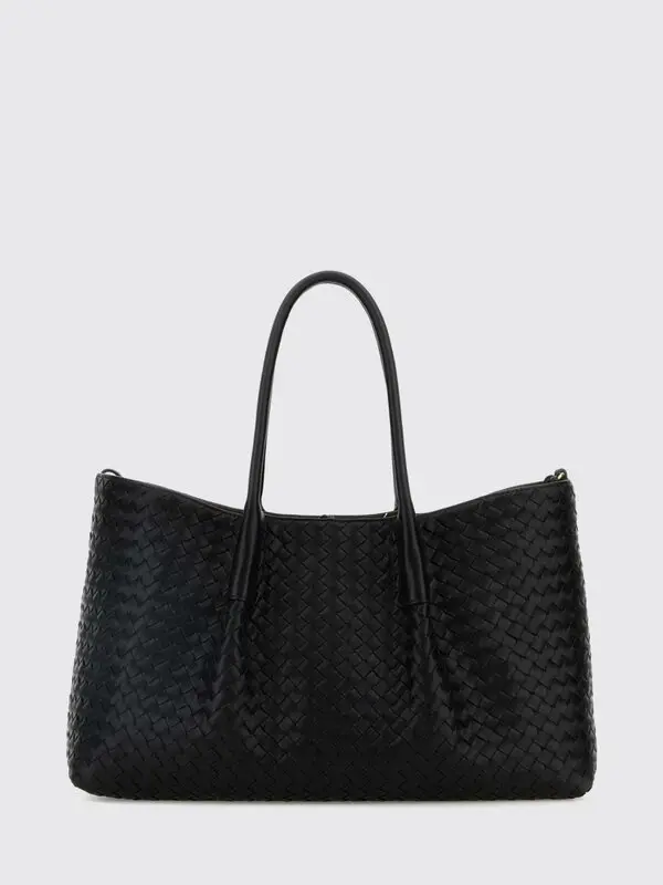 Bottega Veneta Pinacoteca Woven Leather Tote Bag - Black