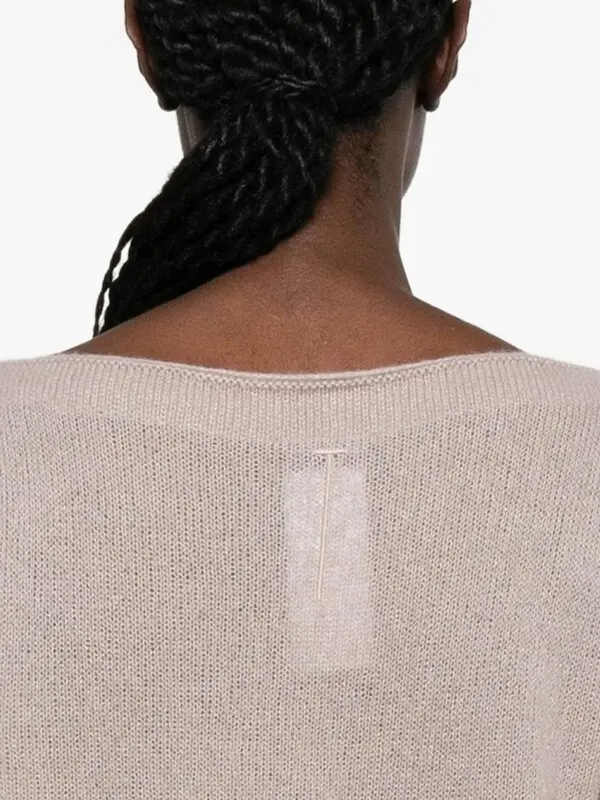 TOM FORD Long Sleeve Boat Neck Knit - Multicolor