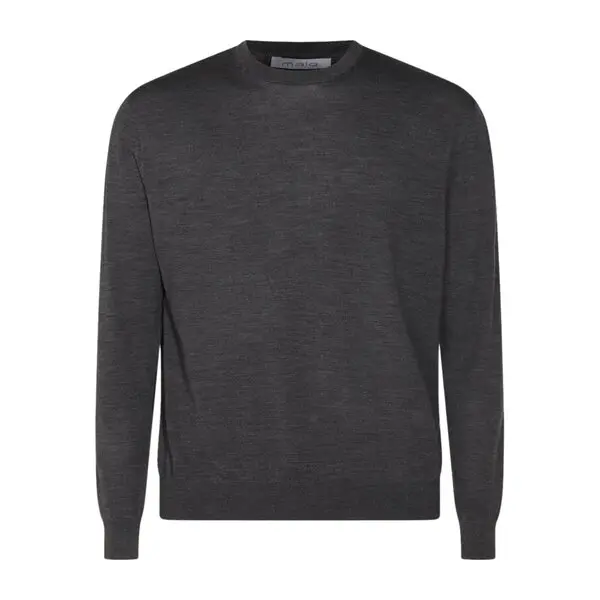 Malo Grey Sweaters & Knitwear Jumpers