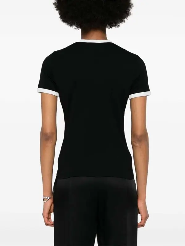 COURREGES Cotton Jersey T-shirt