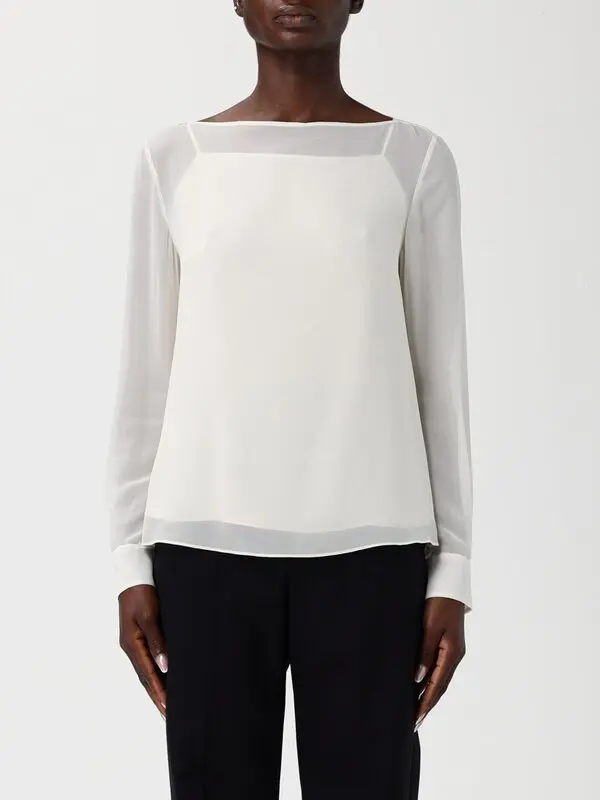 Max Mara Silk Shirt - White
