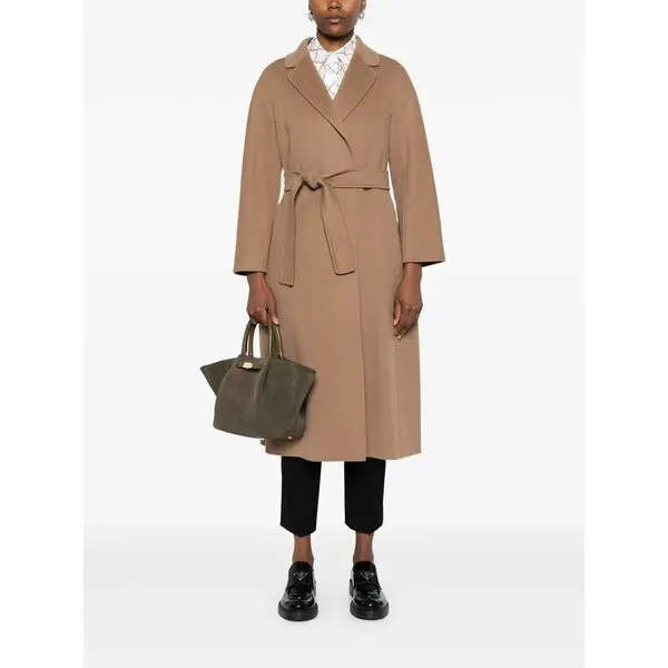 Max Mara Neutrals Coats Single Breasted Coats