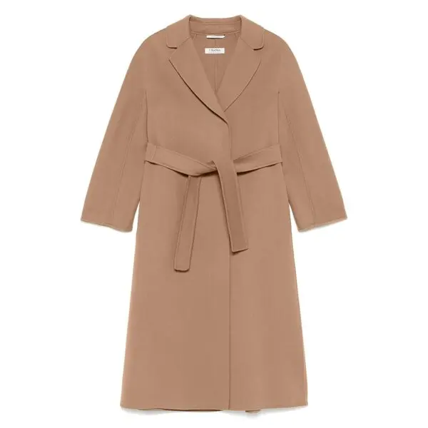 Max Mara Archive Beige Single Breasted Coat - Cream