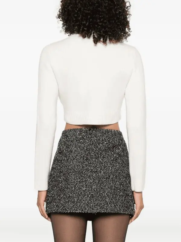 SELF-PORTRAIT Embellished Cardigan - Multicolor