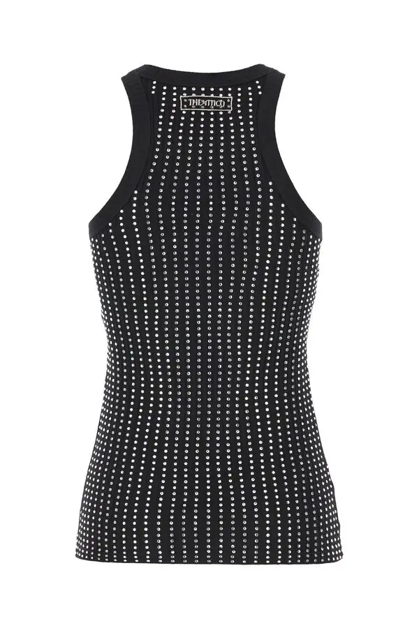 Attico Embellished Tank Top - Multicolor