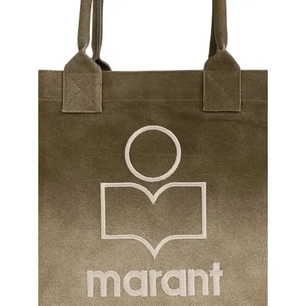 Isabel Marant Étoile Cotton Ombré Tote Bag - Green