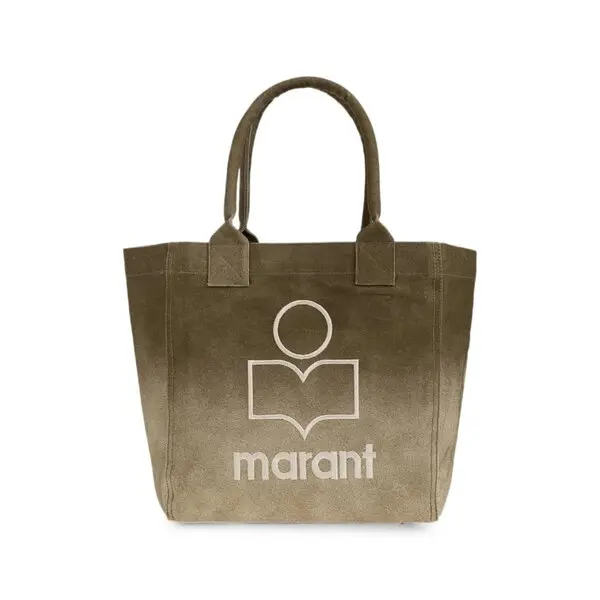 Isabel Marant Étoile Cotton Ombré Tote Bag - Green