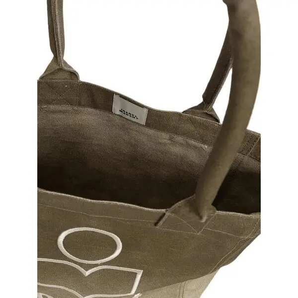 Isabel Marant Étoile Cotton Ombré Tote Bag - Green